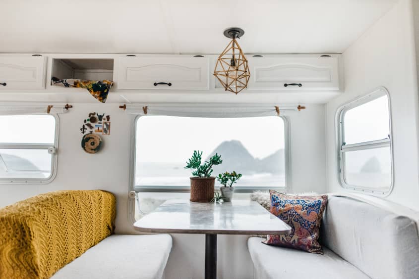 House Tour: A Couple and 4 Pets in a 188-square-foot RV | Apartment Therapy