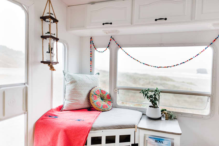 House Tour: A Couple and 4 Pets in a 188-square-foot RV | Apartment Therapy