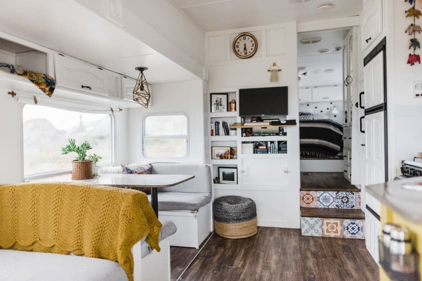 House Tour: A Couple and 4 Pets in a 188-square-foot RV | Apartment Therapy