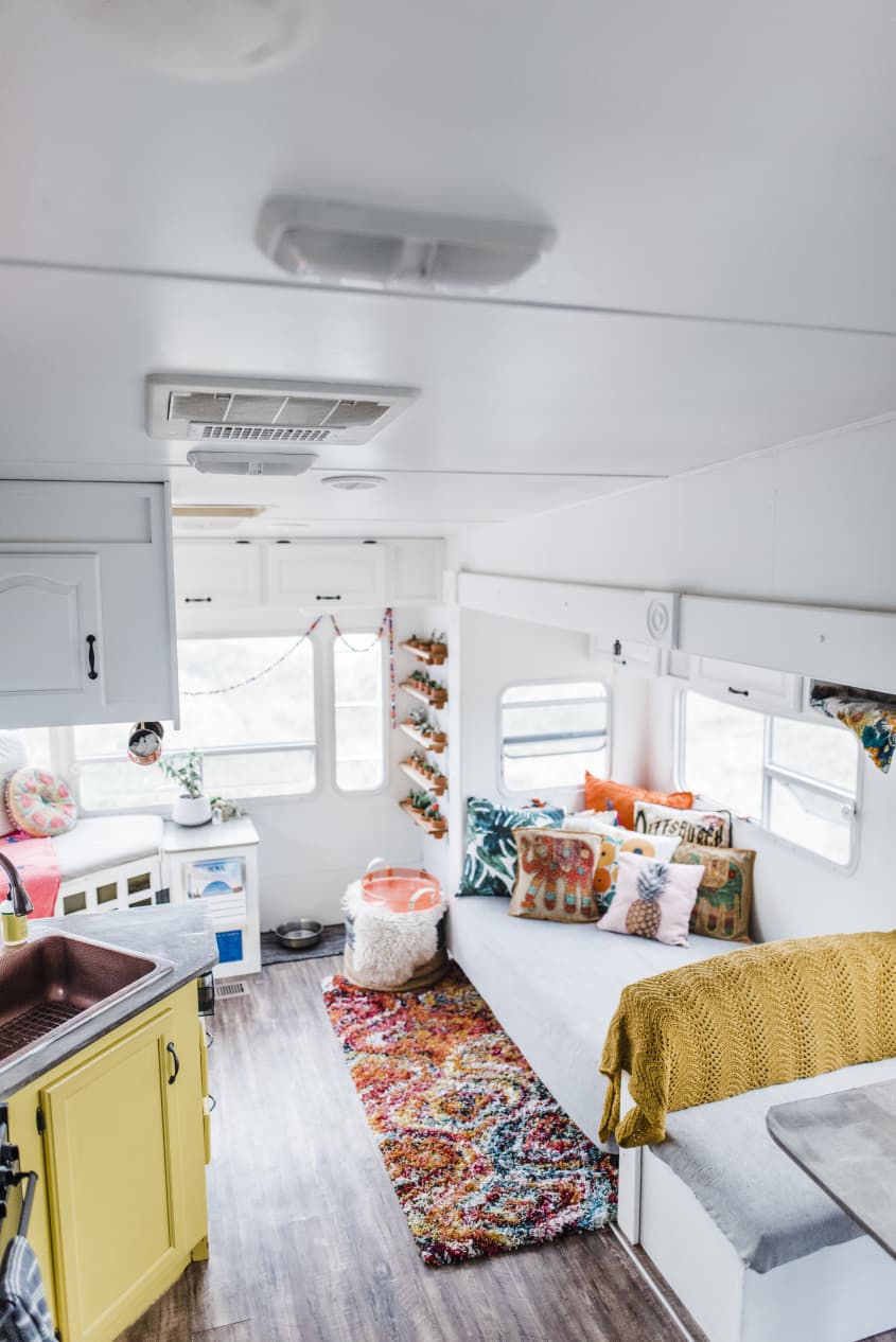 House Tour: A Couple and 4 Pets in a 188-square-foot RV | Apartment Therapy