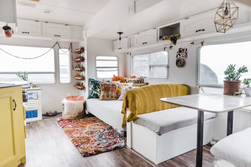 House Tour: A Couple and 4 Pets in a 188-square-foot RV | Apartment Therapy