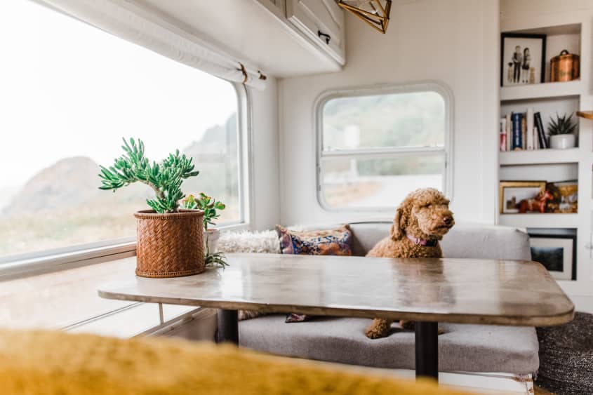 House Tour: A Couple and 4 Pets in a 188-square-foot RV | Apartment Therapy