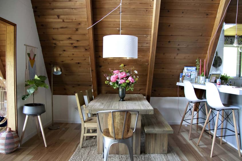 A-Frame Cabin Tour: A Red Rural Oregon House | Apartment Therapy