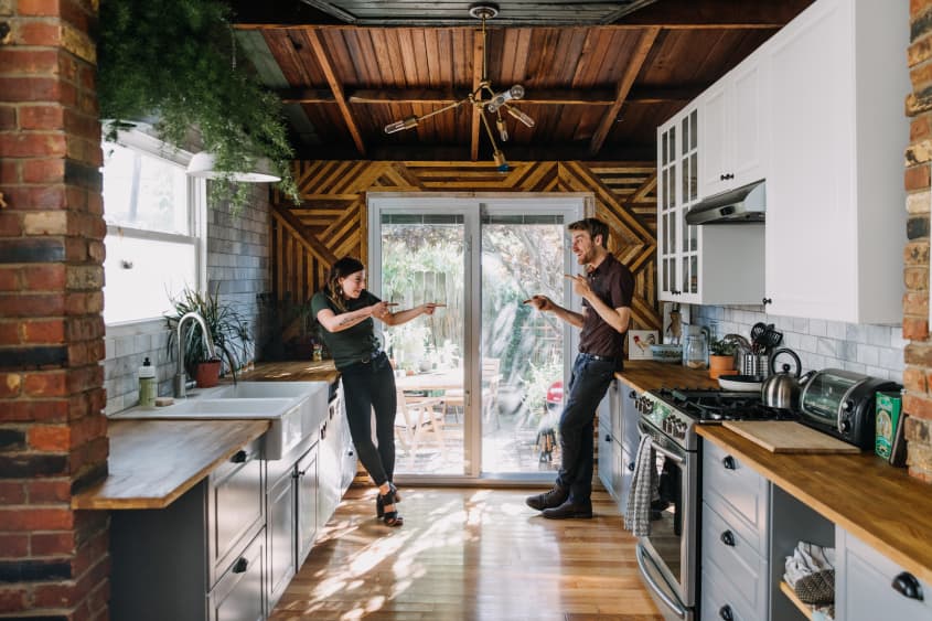 Tour a Philadelphia Row Home Hand Built & DIY | Apartment Therapy