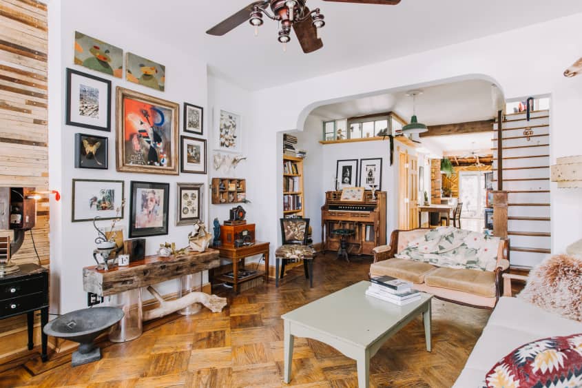 Tour a Philadelphia Row Home Hand Built & DIY | Apartment Therapy