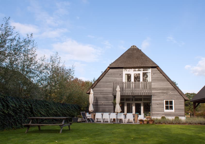 House Tour: A Crafter's Colorful Modern Dutch Farmhouse | Apartment Therapy