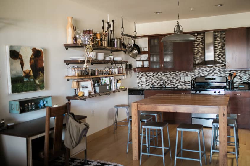 House Tour: A Warm and Rustic Wisconsin Condo | Apartment Therapy