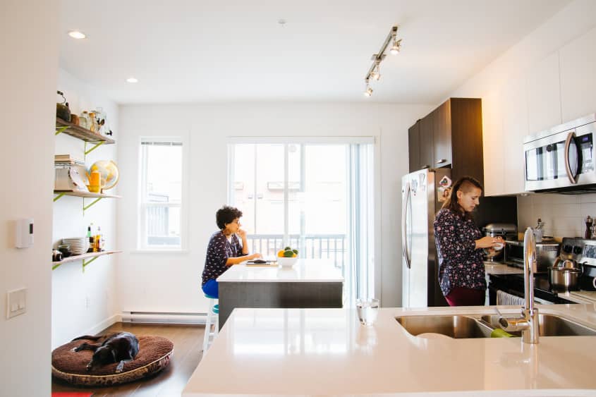 House Tour: A Colorful Canadian Townhouse | Apartment Therapy