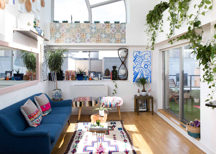 House Tour: A Sunny, Plant-Filled Manhattan Loft | Apartment Therapy
