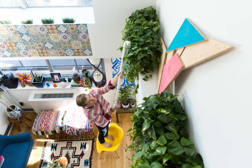 House Tour: A Sunny, Plant-Filled Manhattan Loft | Apartment Therapy