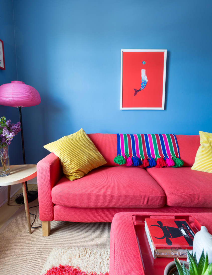 Brooklyn Home Tour: A Small Colorful Apartment | Apartment Therapy