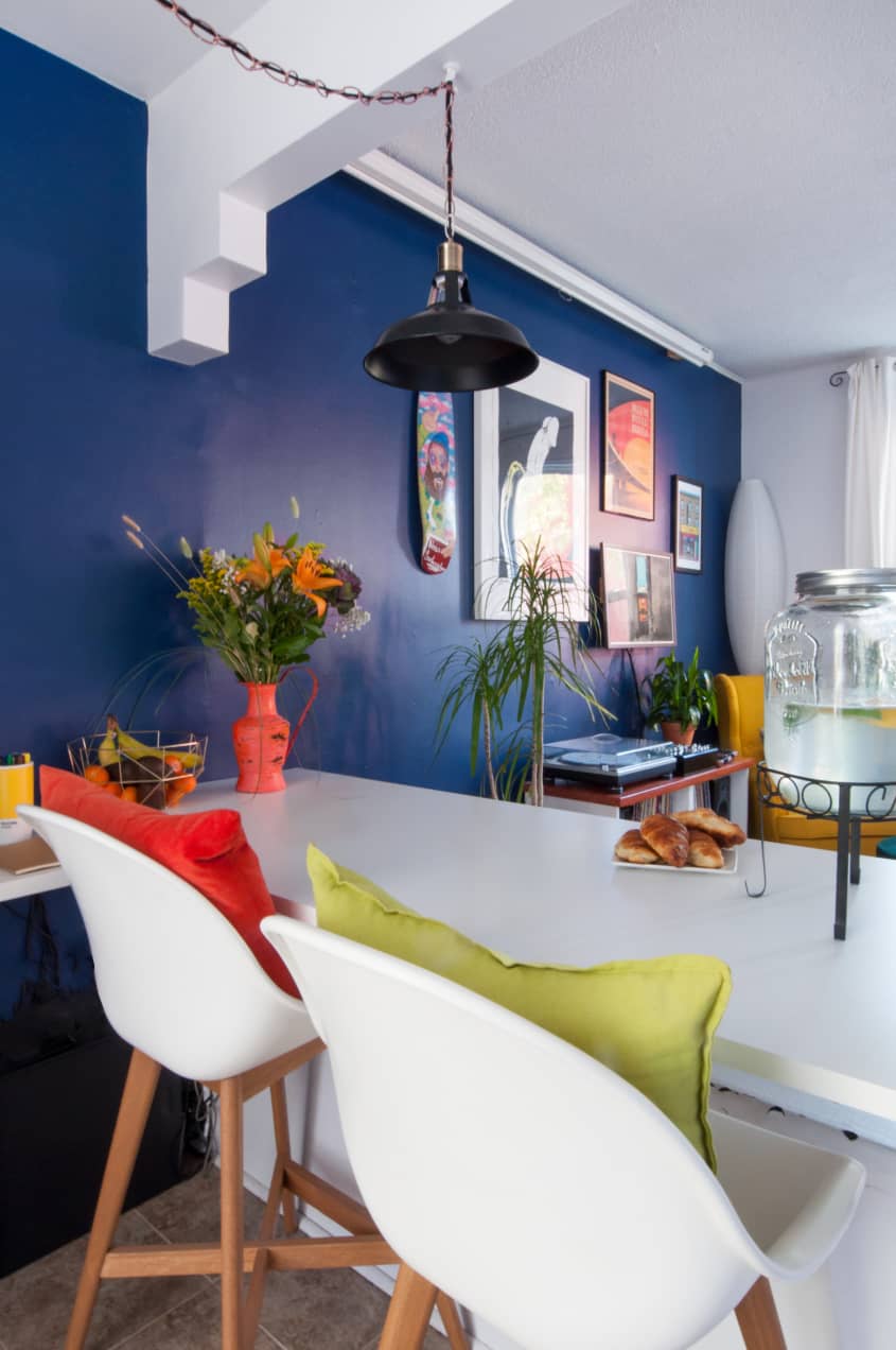 Small Space Ideas in a Tiny, Colorful Montreal Flat | Apartment Therapy