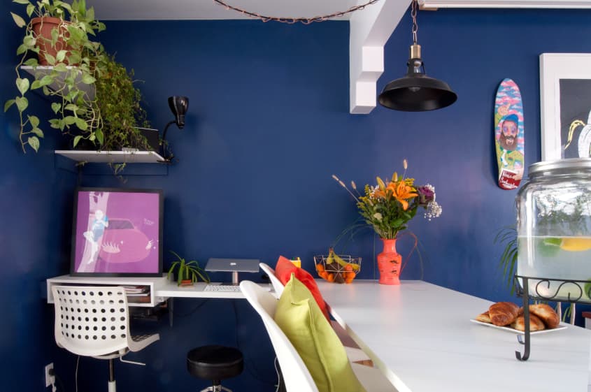 Small Space Ideas in a Tiny, Colorful Montreal Flat | Apartment Therapy