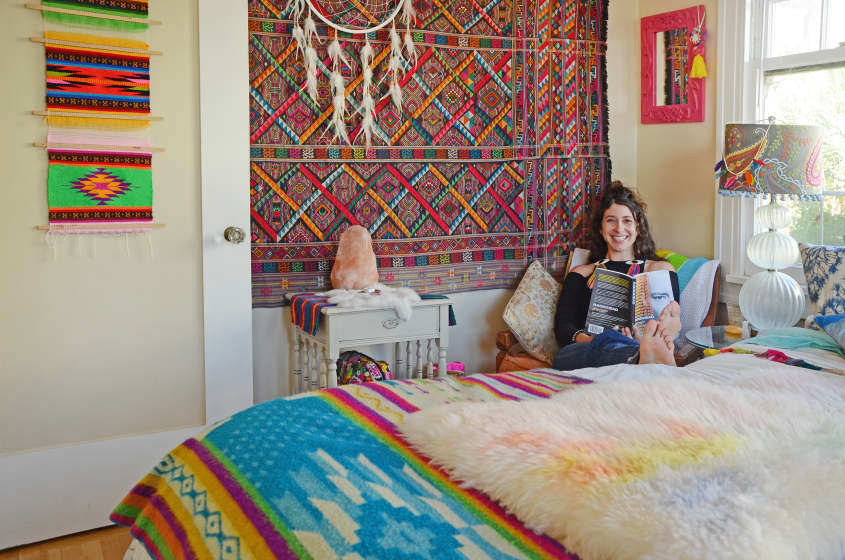 House Tour: A Rainbow-Boho Apartment in Oakland | Apartment Therapy