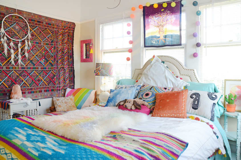 House Tour: A Rainbow-Boho Apartment in Oakland | Apartment Therapy