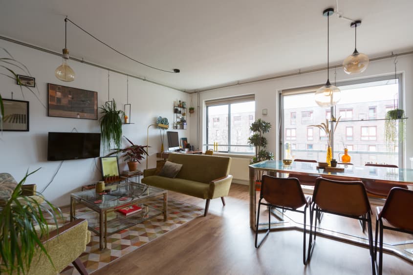 Vintage Filled Amsterdam Rental Apartment Tour | Apartment Therapy