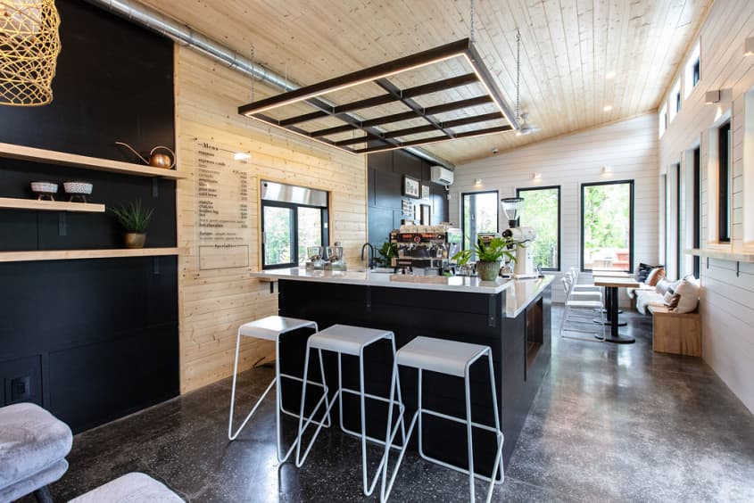 This Tiny House Meets Coffee Shop Is Cool Beans | Apartment Therapy