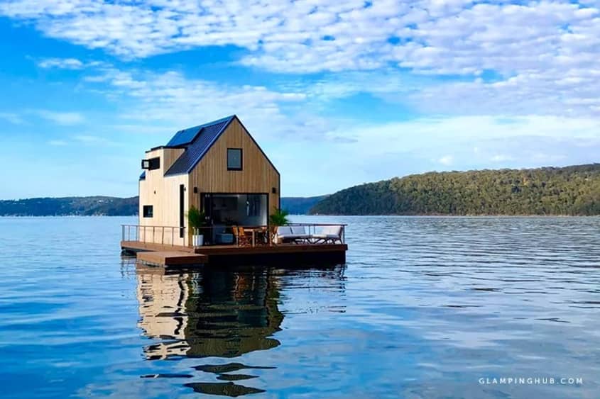 Floating Villa Australia Glamping Hub Rental | Apartment Therapy