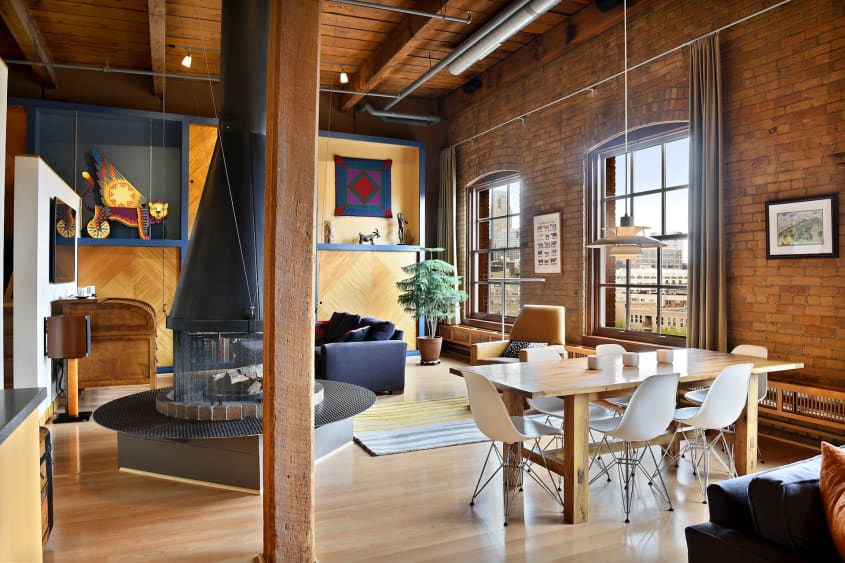 This Restored $725,000 Loft in Minneapolis Has a Must-See Vintage ...
