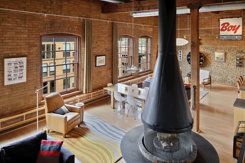 This Restored $725,000 Loft in Minneapolis Has a Must-See Vintage ...