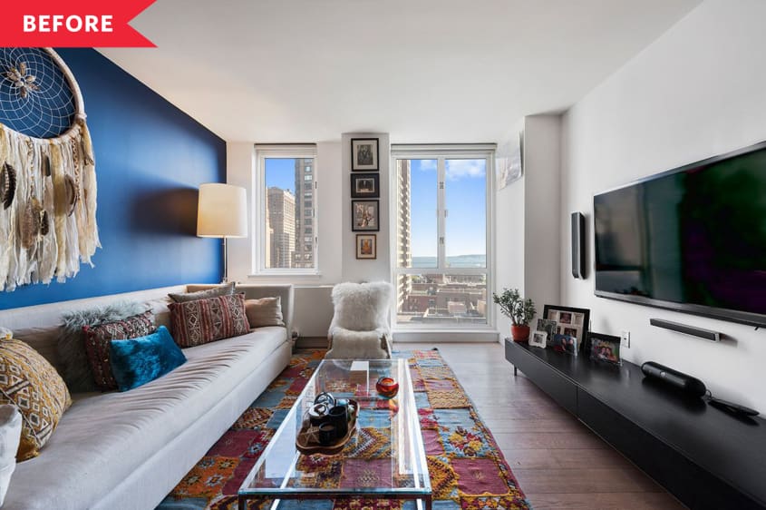 See The Power of Home Staging With This Before and After | Apartment ...