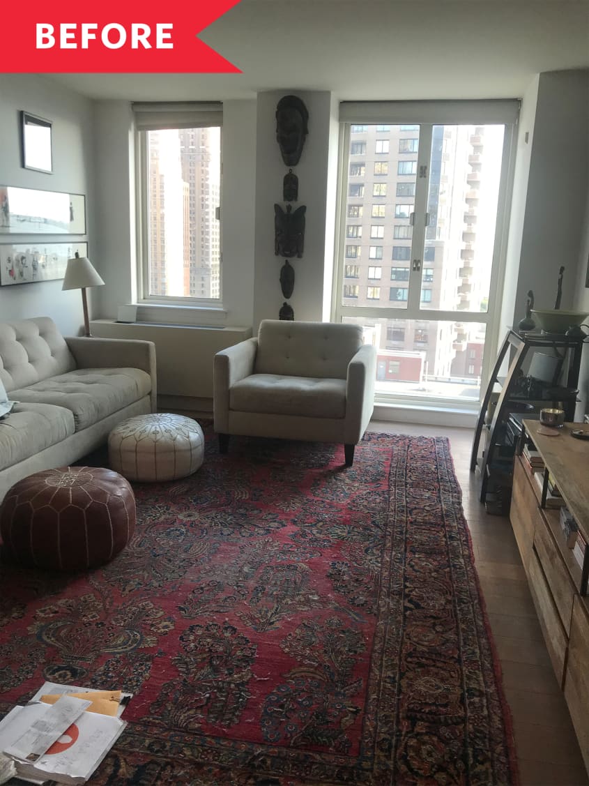 See The Power of Home Staging With This Before and After | Apartment ...