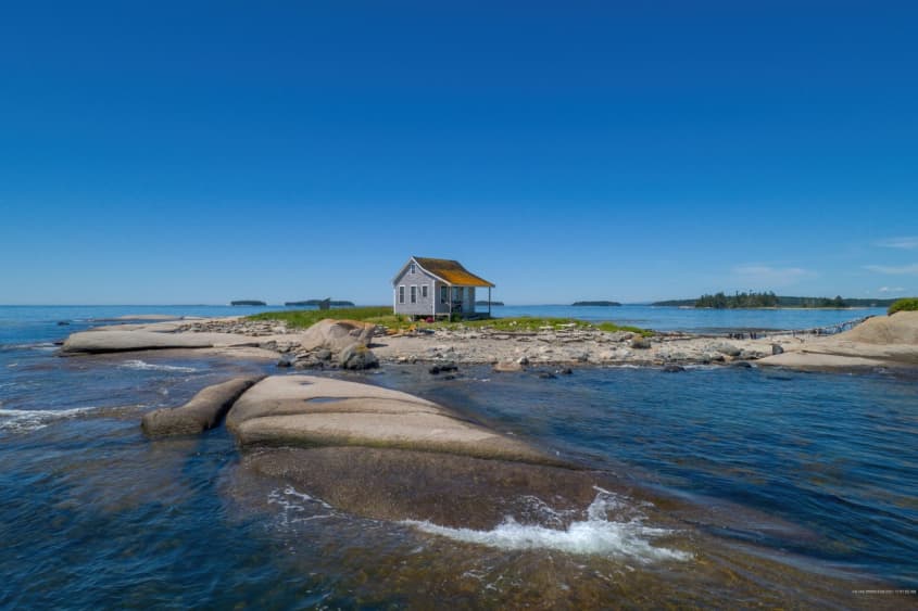 Islands for Sale in Maine — Ducks Ledges Island Near Addison ...