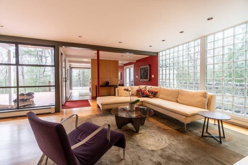 The Modernist House from "Knives Out" Is on the Market | Apartment Therapy