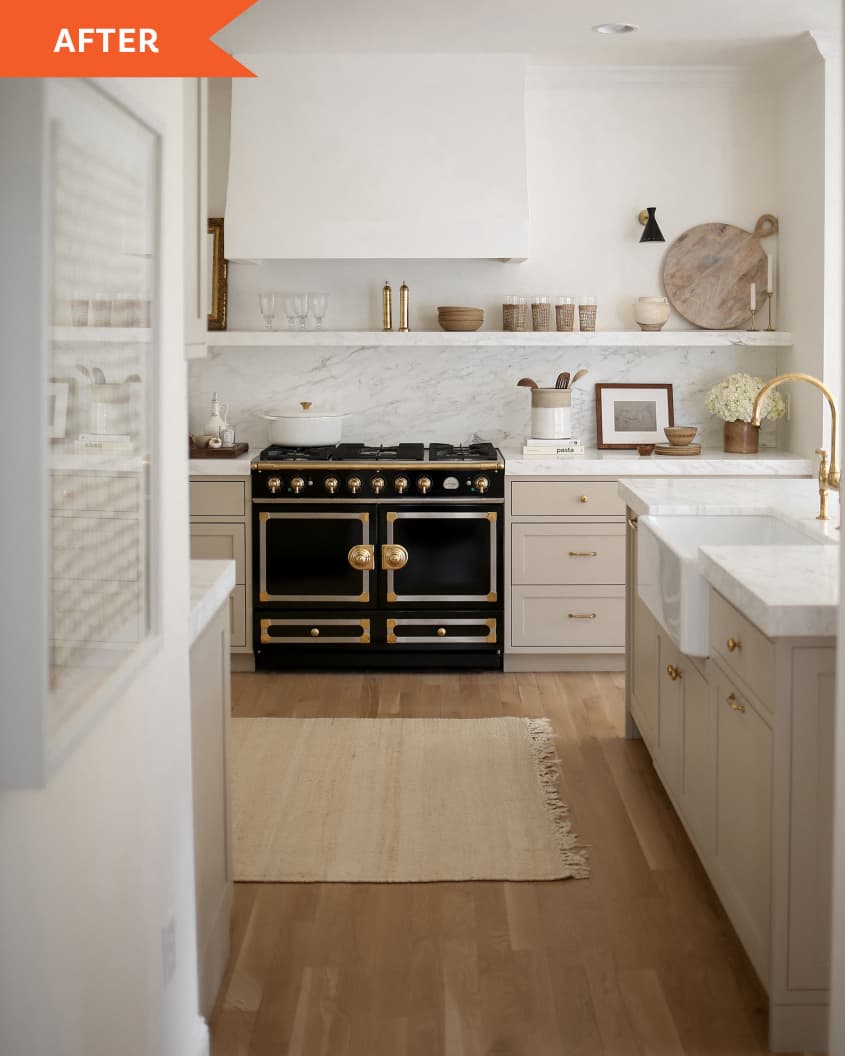 Before and After: A Blogger Turns a Wonky Kitchen into a Welcoming Cook ...