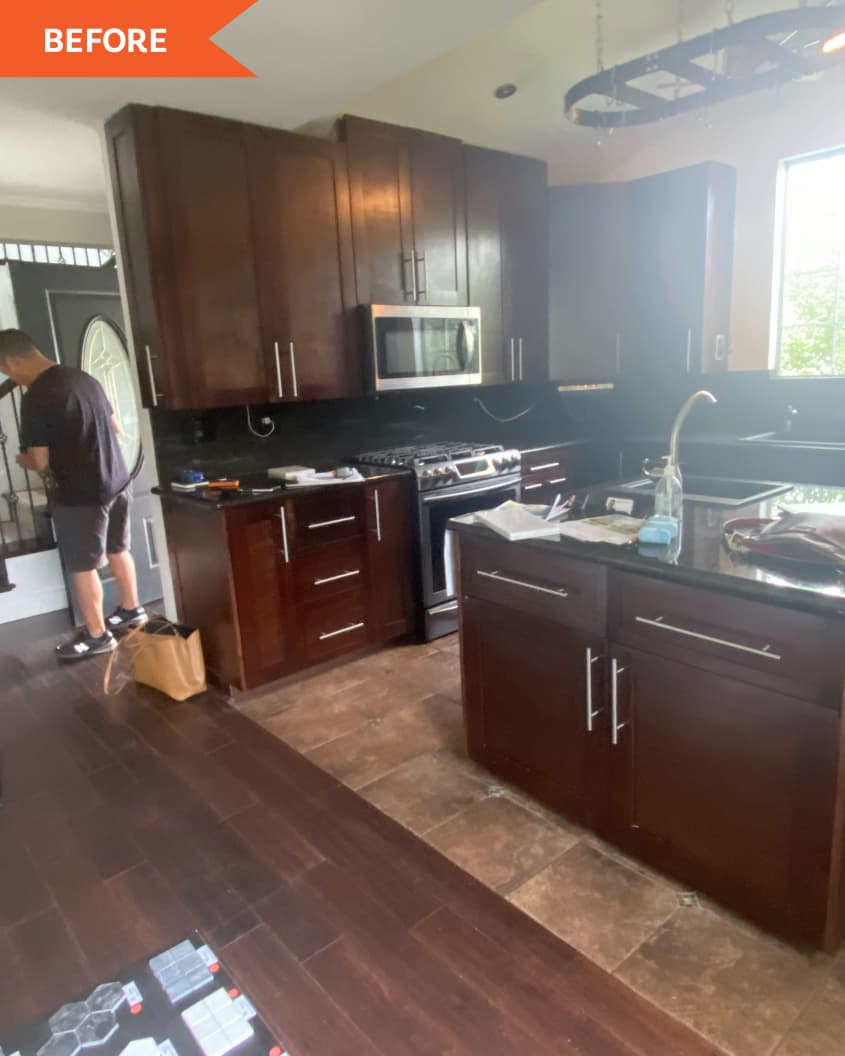 Before & After: A "Cave-Like" Kitchen and Dining Room Receives a Major ...