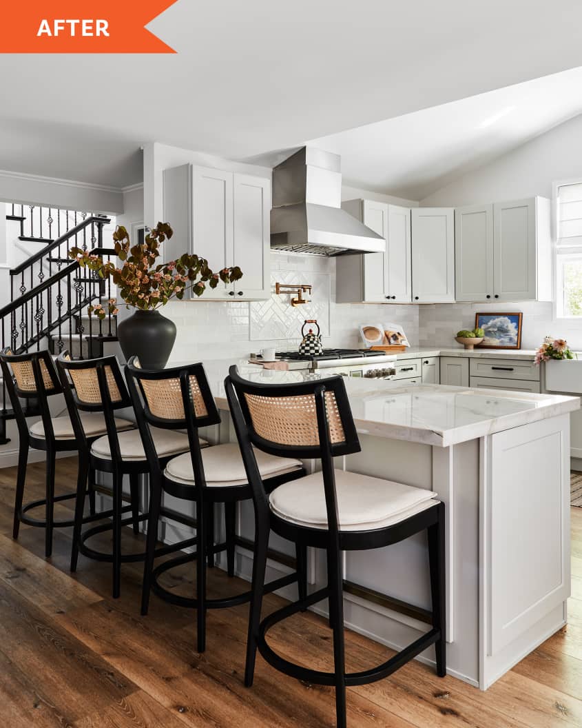 Before & After: A "Cave-Like" Kitchen and Dining Room Receives a Major ...