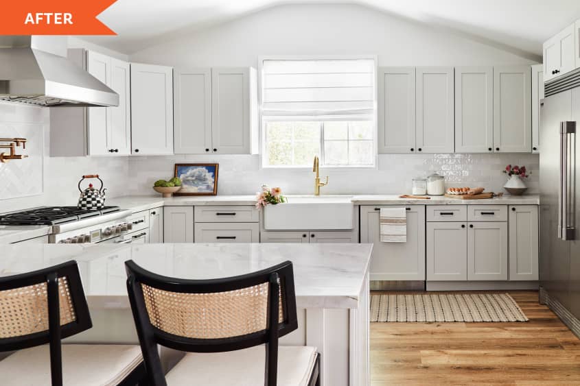 Before & After: A "Cave-Like" Kitchen and Dining Room Receives a Major ...