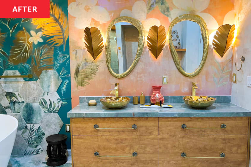 Island-Inspired Bathroom Renovation - Before and After Photos ...