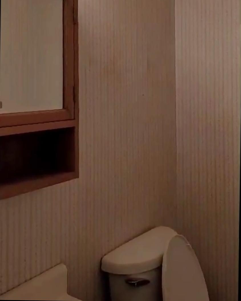 A Tiny & Sad Bath Transforms Into a Chic Laundry/Powder Room ...