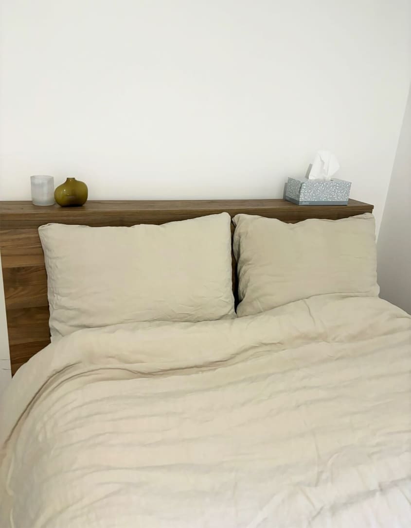 Parachute Heirloom Tencel Linen Bedding: I Tried It | Apartment Therapy