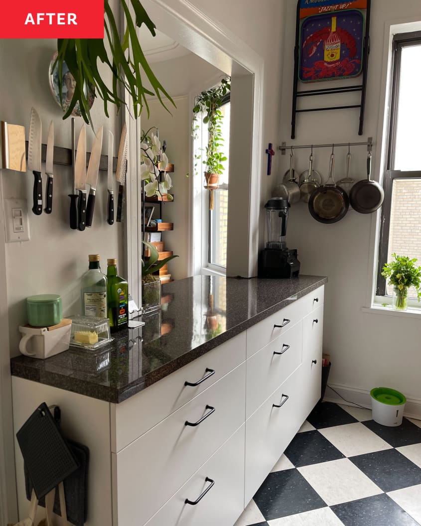 Kitchen Redo Ideas for Keeping Existing Wood Cabinetry | Apartment Therapy