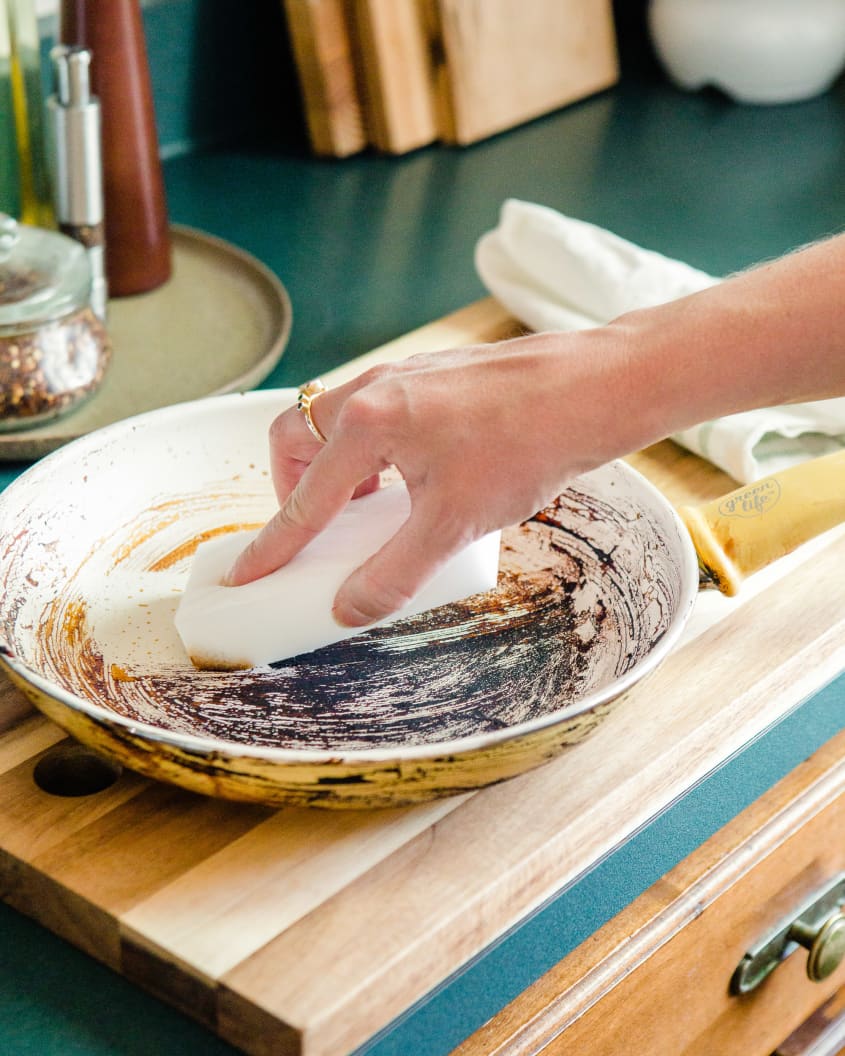 How to Clean a Dirty Nonstick Ceramic Pan | The Kitchn
