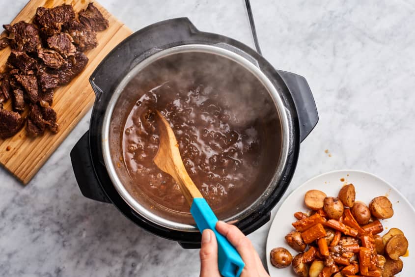 Instant Pot Pot Roast With Carrots And Potatoes The Kitchn