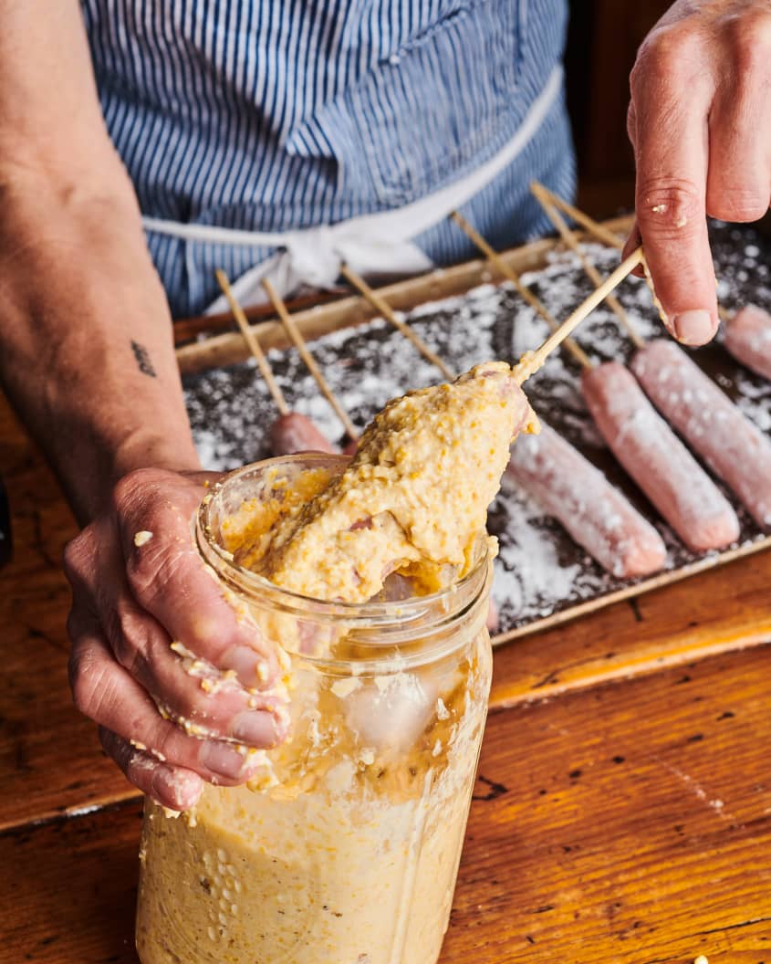 How To Make Easy Homemade Corn Dogs: A Step-by-Step Guide | The Kitchn