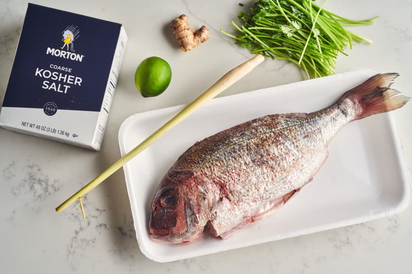 Salt-Baked Fish Recipe - How to Salt-Bake a Whole Fish | The Kitchn