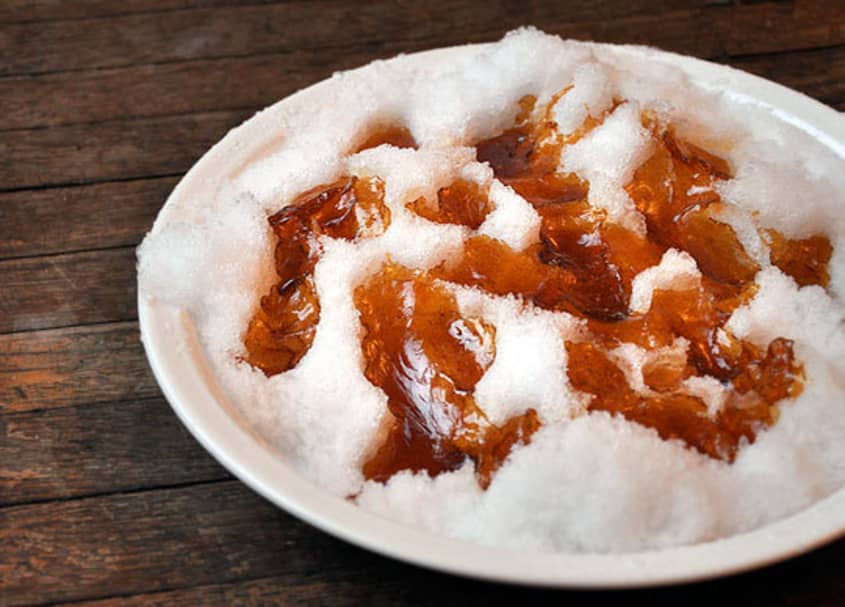 Snow Day Treat: How To Make Maple Syrup Taffy | The Kitchn