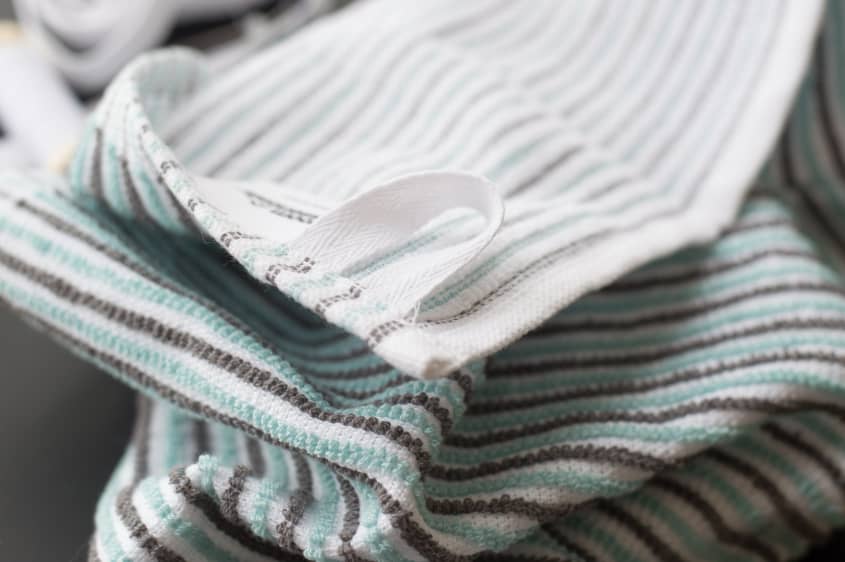 How To Add Loops to Dishtowels for Hanging | The Kitchn