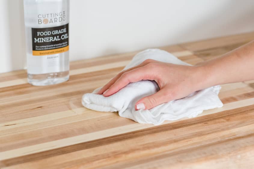 How To Oil Butcher Block Countertops | The Kitchn
