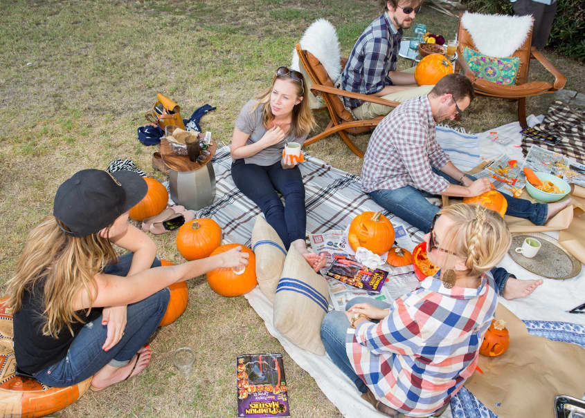 A Fall Pumpkin-Carving Party | The Kitchn