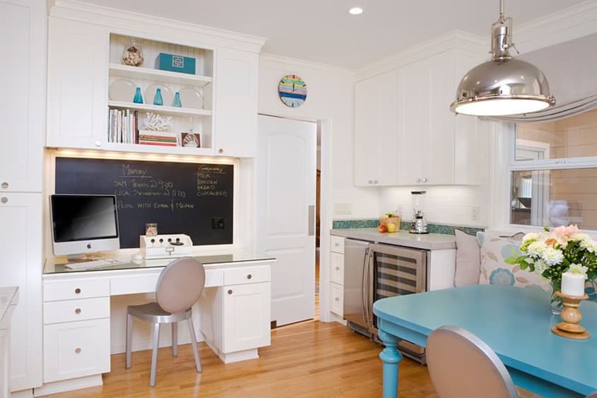 8 Ways to Work a Desk into the Kitchen | The Kitchn