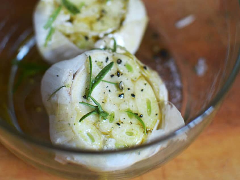 How To “Roast” Garlic In the Microwave | The Kitchn