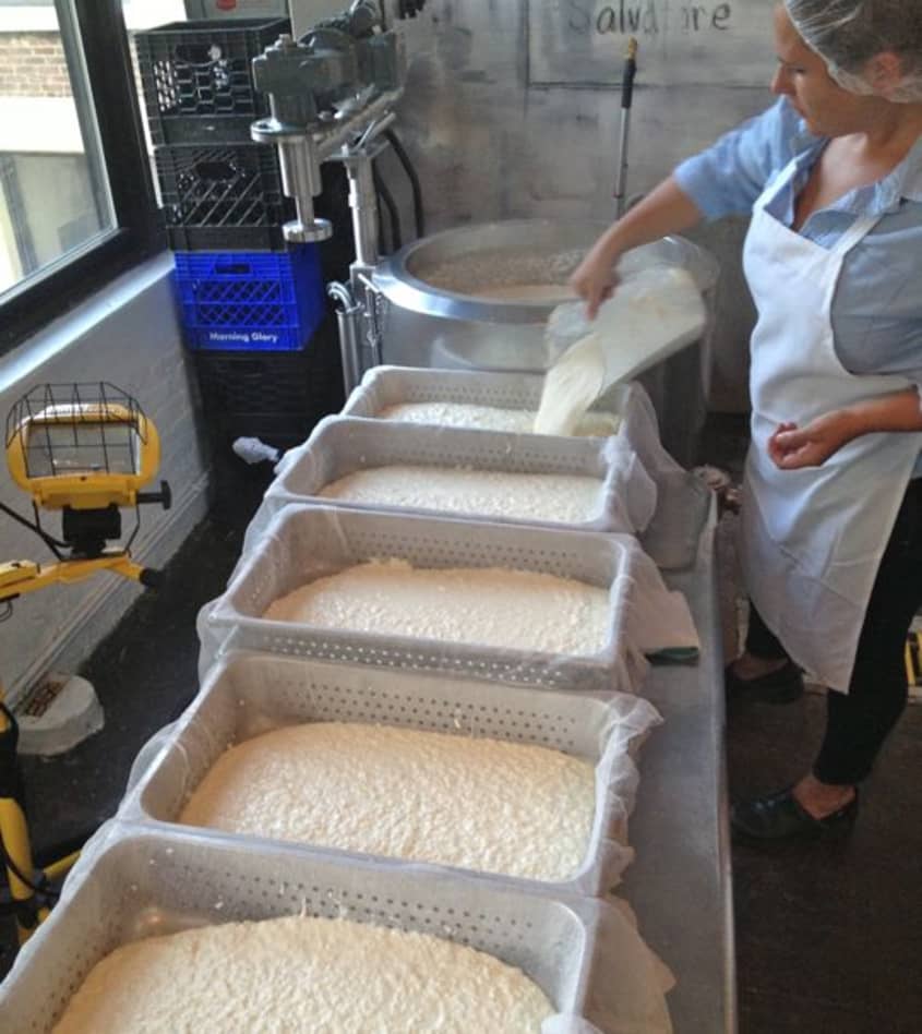 How Fresh Ricotta Cheese Is Made: A Visit to Salvatore Ricotta in ...