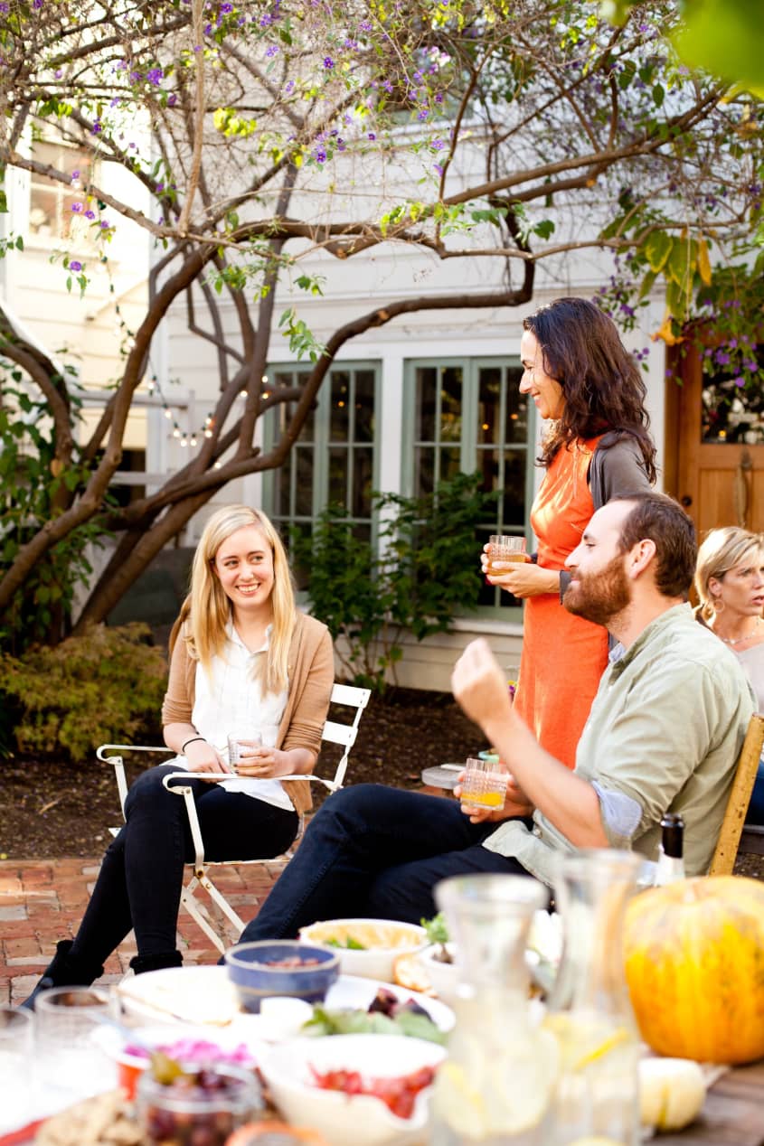 A Thanksgiving Dinner Outdoors: The Feast! | The Kitchn