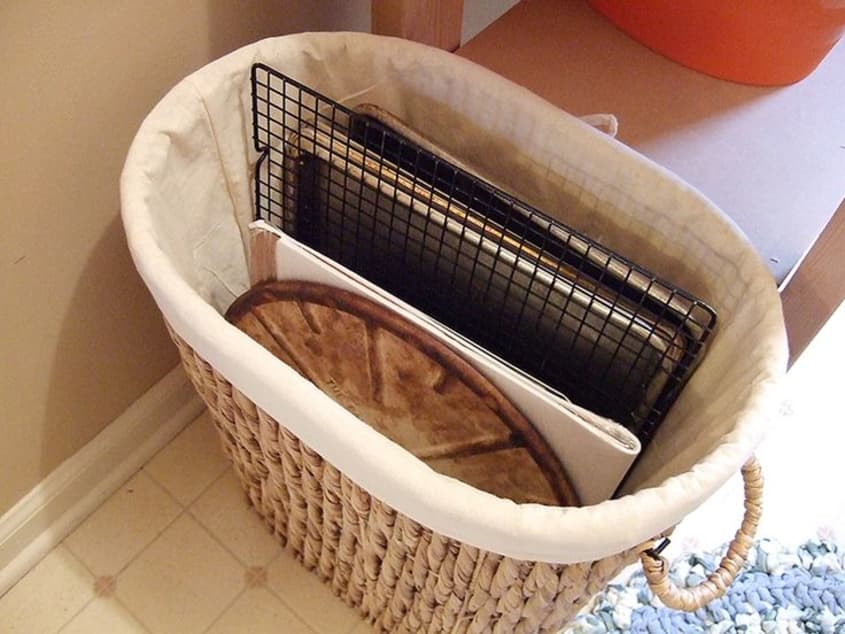 Why a Tall Basket Is the Best Way to Store Sheet Pans and Cutting ...