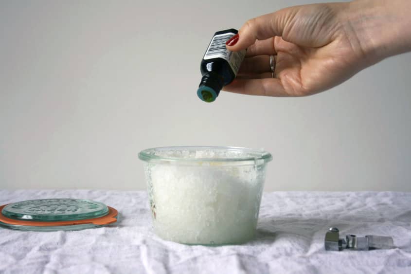 How To Make an Exfoliating Sea Salt Hand Scrub | The Kitchn